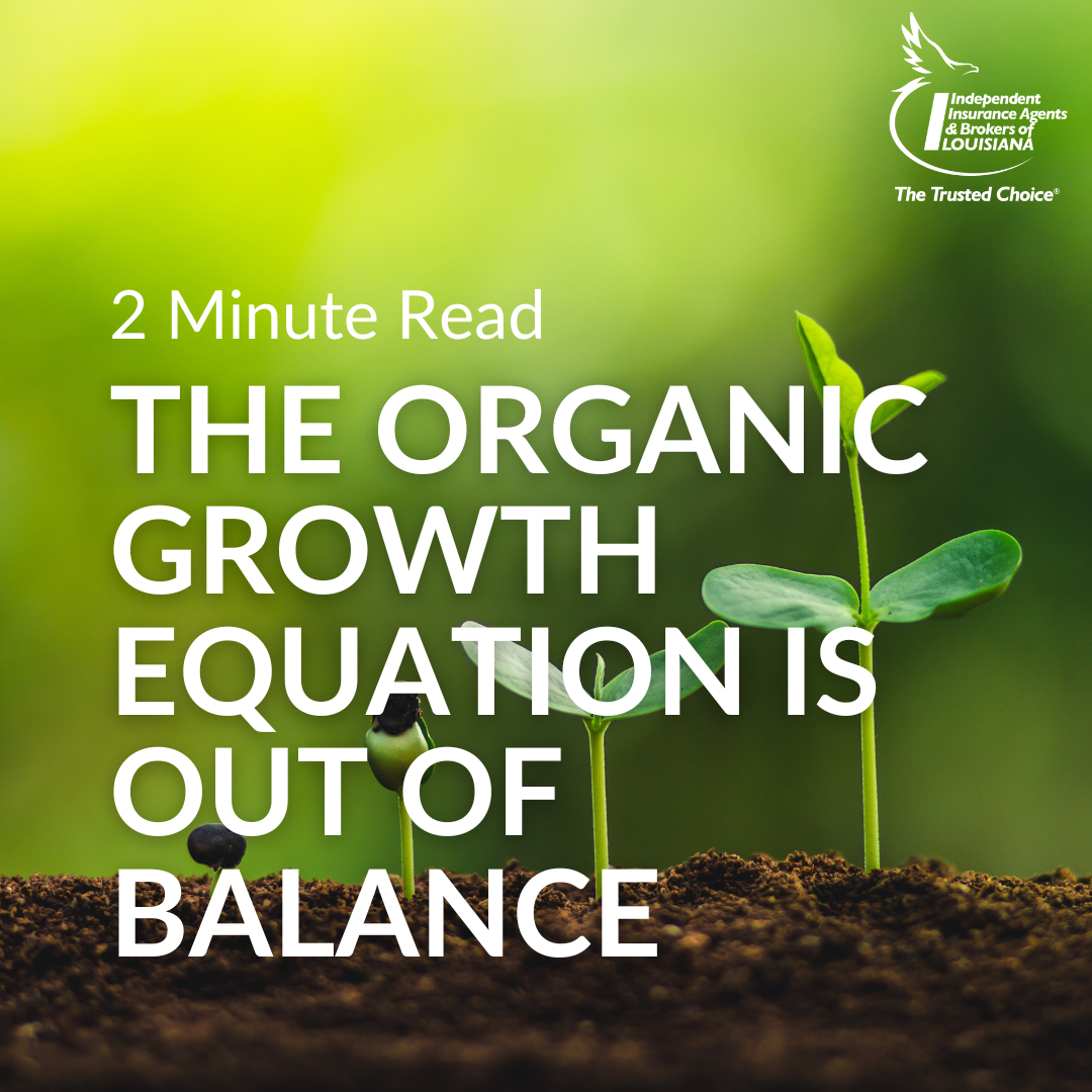 Roux News | The Organic Growth Equation is Out of Balance