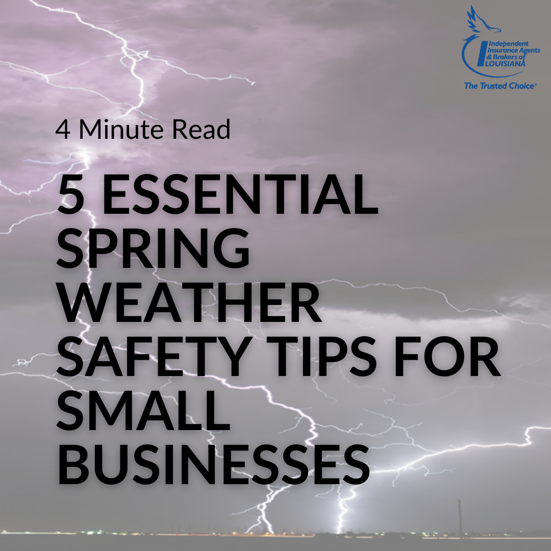 Roux News | 5 Essential Spring Weather Safety Tips for Small Businesses